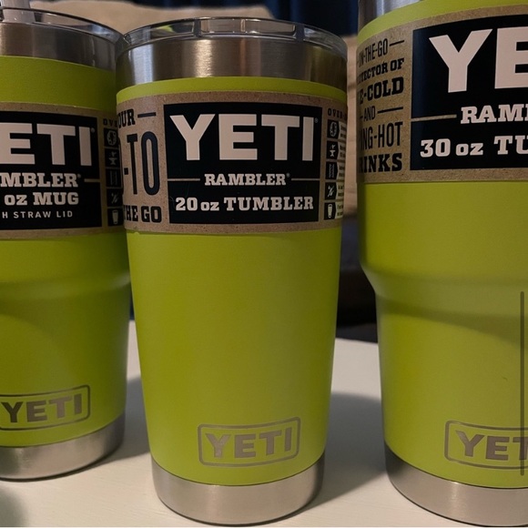 Yeti | Other | Nwt Limited Edition Color Chartreuse Yeti 2oz Tumbler ...